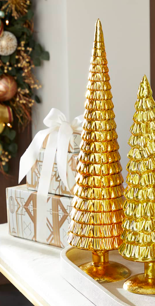 Tall Gold Tree – Scripted Studio